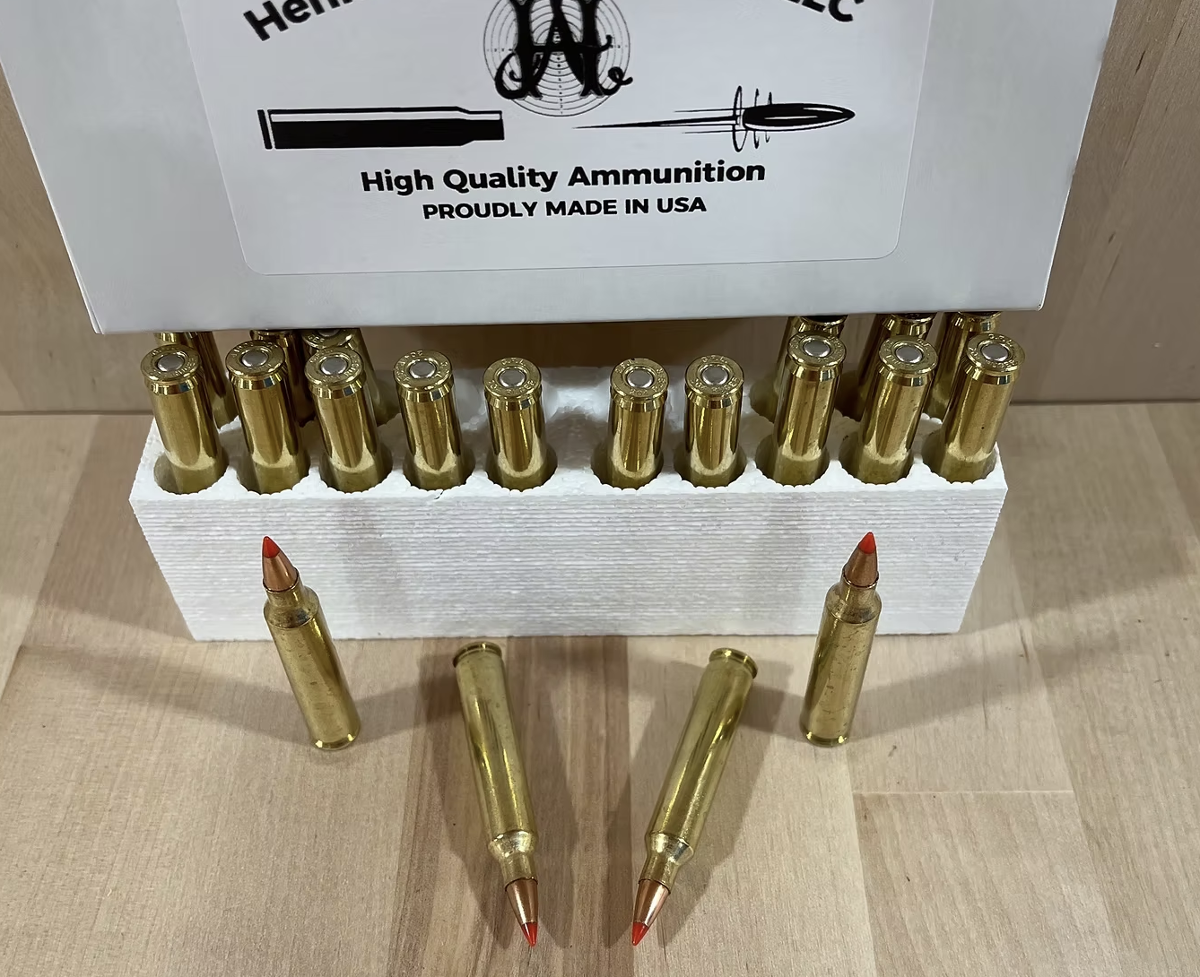204 Ruger 32gr Hornady V-Max | Henning Ammunition LLC